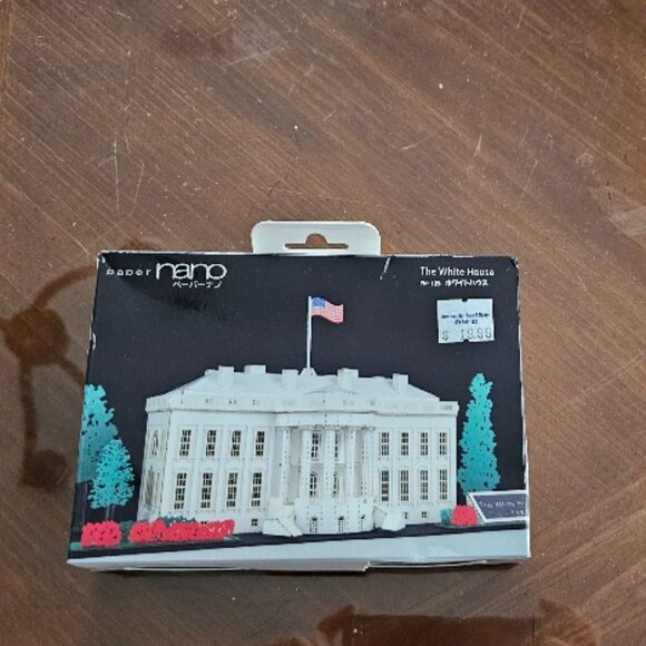 Paper Nano | Toys | New Paper Nano White House Laser Cut Paper Model ...
